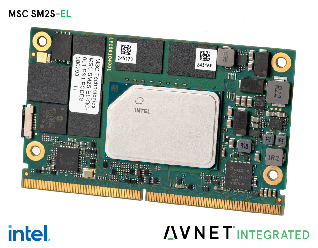 Avnet Embedded announces SMARC 2.1™ modules featuring Intel’s Atom® x6000E series for increasing ...