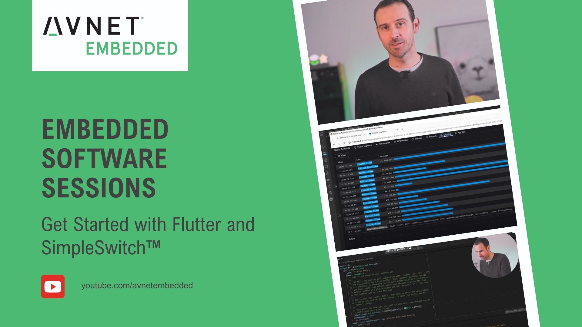 Develop and Debug Flutter Apps Directly on SMARC Modules with SimpleSwitch - Avnet Embedded